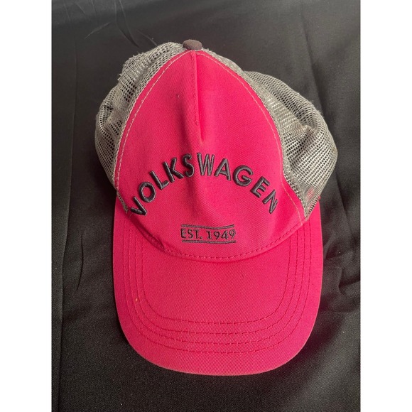 DriverGear | Accessories | Volkswagen Driver Gear Pink Mesh Trucker Hat ...